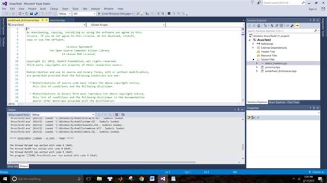OPENCV ARUCO Samples Debugging Visual Studio Stack Overflow