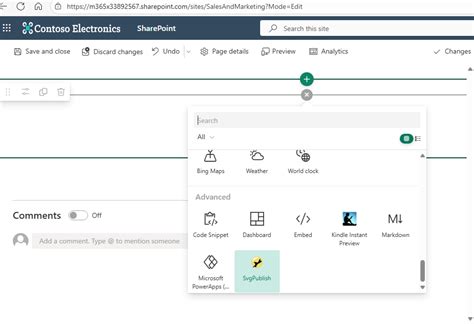 Svg Publish Sharepoint Web Part Unmanaged Visio
