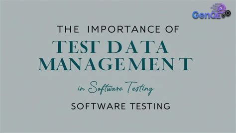 🚀 The Importance Of Test Data Management In Software Testing 🚀 💡