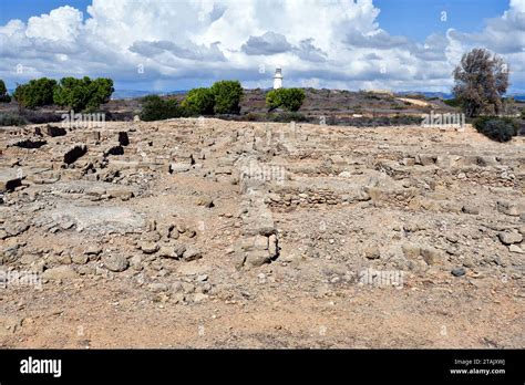 Paphos, Chypre - 02 octobre 2023 : Parc archéologique de Kato Paphos ...