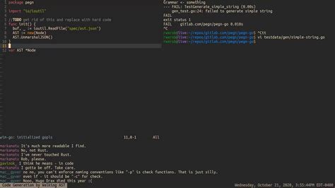 Code Generation By Walking Ast Pegndev Golang Pegn Livecoding