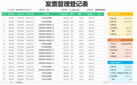 18款发票管理表格模板，录入数据即可自动生成，简约实用，漂亮有格调！ 知乎