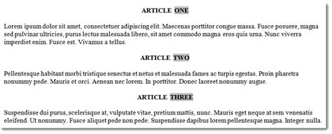 How To Create Numbered Headings Using Styles Legal Office Guru