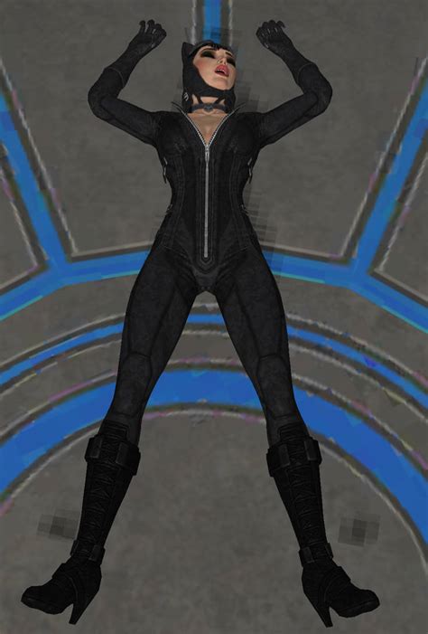 Catwoman Unconscious 2 By Throckmock On Deviantart