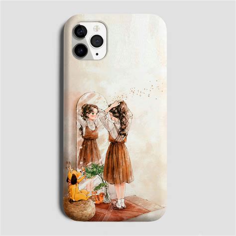 قاب گوشی دخترانه کد ۱۶۰۷ فروشگاه قاب موبایل و اکسسوری میکسیس