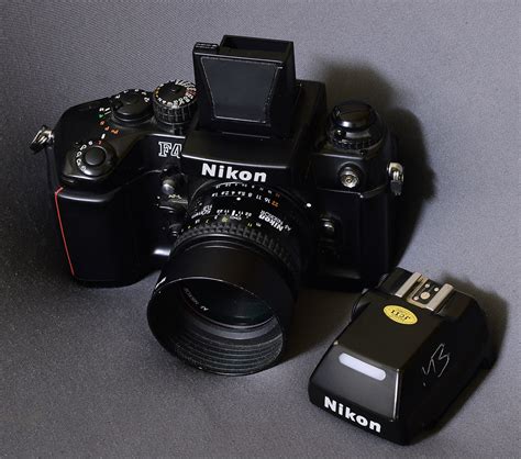 Nikon F4 with DW-20 on top | The DW-20 is a classic waist le… | Flickr