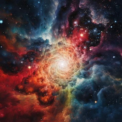 premium ai image abstract cosmos art celestial patterns stars and