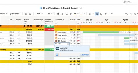 How To Make A Timeline In Excel Template And Tutorial Smartsheet