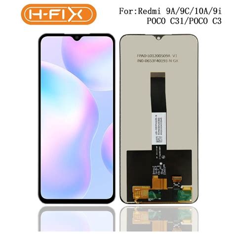 Jual HFIX Lcd Redmi 9A 9C Poco C3 Poco C31 10A 9i Fullset Touchscreen Shopee Indonesia