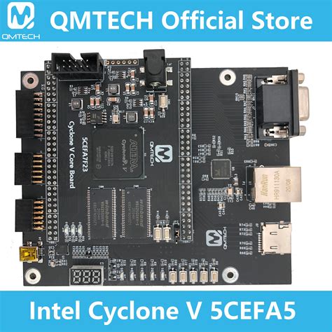 qmtech altera intel fpga 개발 보드 cyclone v cyclonev 5cefa5f23 sdram 데모보드