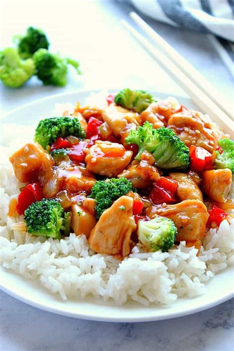 Teriyaki Chicken Stir Fry Recipe Crunchy Creamy Sweet