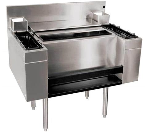 Glastender Cba 36 Cp10 Cs Underbar Ice Bincocktail Unit Stainless