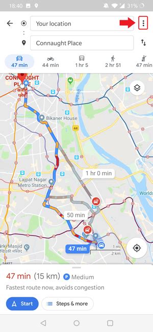 How To Predict Traffic On Google Maps For Android TechWiser Trending Tech News