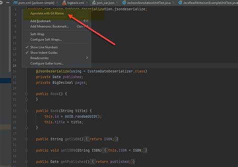 Intellij Idea Git Blame