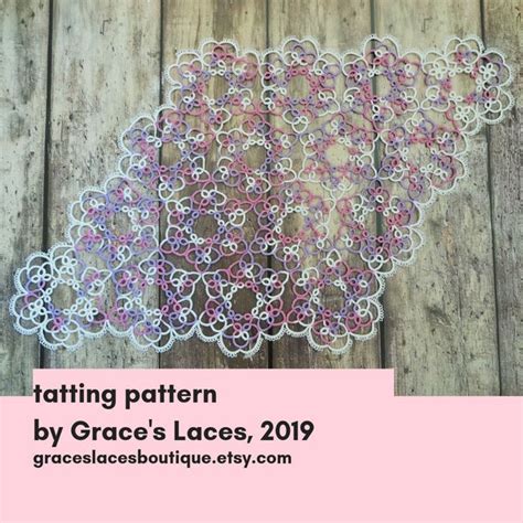 Pdf Shuttle Tatting Chamomile Set Pattern Etsy Canada