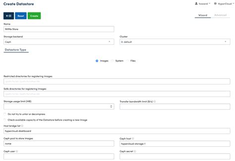 datastores softiron documentation