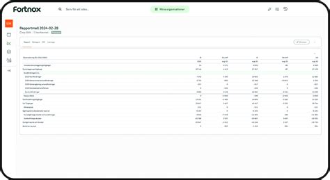 Rapport And Analys Ett Kraftfullt Rapportverktyg Fortnox