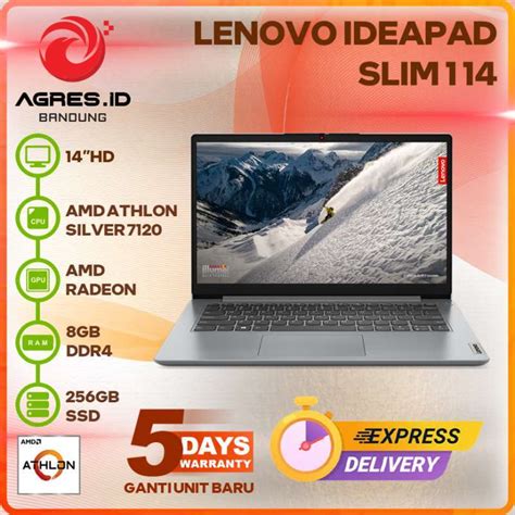 Jual Lenovo Ideapad Slim Athlon Silver Gb Gb Hd Di Seller Gamer Id Bandung