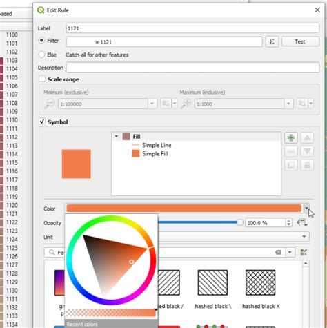 QGIS Categorised Symbology With Value Driven Alpha Transparency Geographic Information