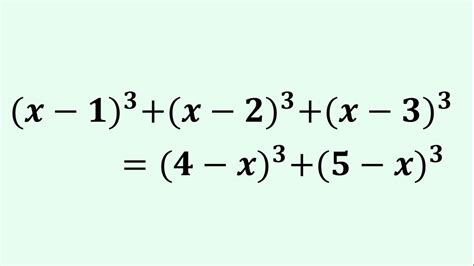 Two Unique Ways To Solve A Cubic Equation YouTube