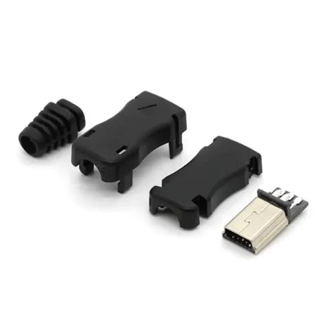 Usb Diy Connector Shell Mini Usb Type B Male Makers Electronics