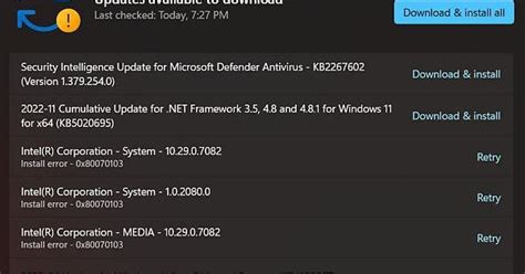 Just Bought A Windows 11 Pc Some Redundant Updates Wont Download And Install R Windowshelp