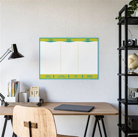 Printable Kanban Board Kanban Values Digital Pdfs Etsy