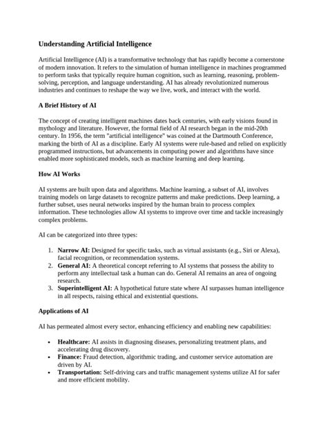 Understanding Artificial Intelligence Pdf Artificial Intelligence Intelligence Ai