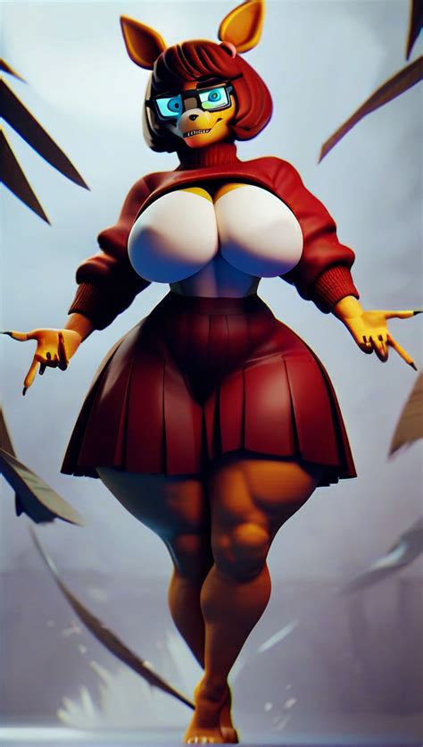 Velma transform into busty Anthro fnaf 3 by shunqterry on DeviantArt