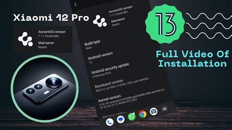 Install Anciant Os Gsi In Xiaomi Mi Pro Custom Rom Flash Any Gsi Youtube