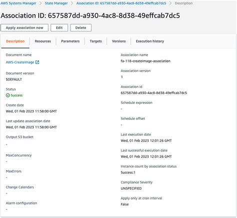 create ami using ssm automation one time scheduled awstut