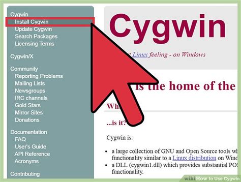 how to use cygwin 13 steps with pictures wikihow