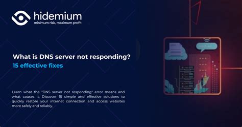What Is The Dns Server Not Responding 15 Effective Fixes