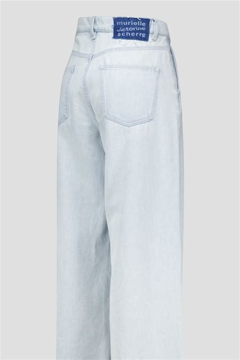 Lichtblauwe jeans - Wide leg fit - Bourgeois van Murielle Victorine Scherre | 7429186 | e5