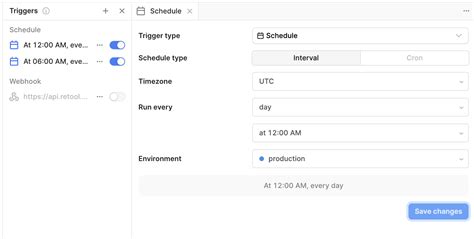 Configure Starttrigger Data For Scheduled Workflows 💬 Feature
