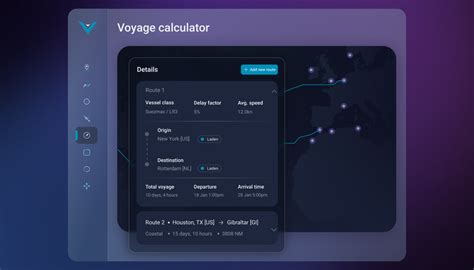 Voyage Optimisation And Route Planning Tools Vortexa
