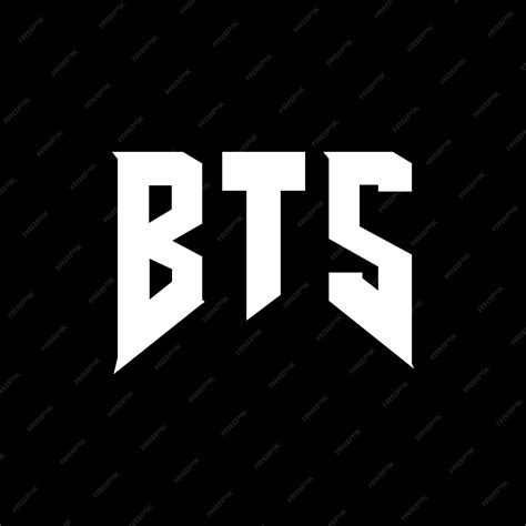 Premium Vector Bts Letter Logo Design For Technology Company Bts Logo