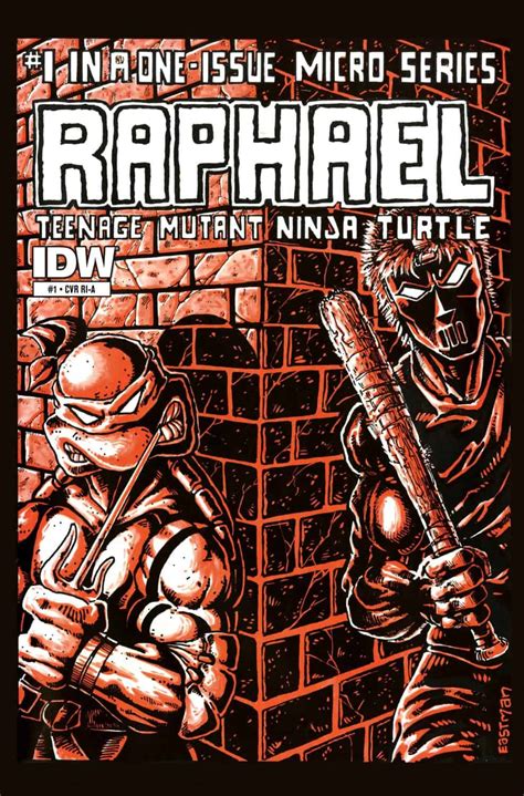 Breaking News Tmnt Raphael Micro Series 1 Idw Cover Error