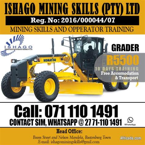 Grader Development Training Skills At Rustenburg 27711101491 Classes