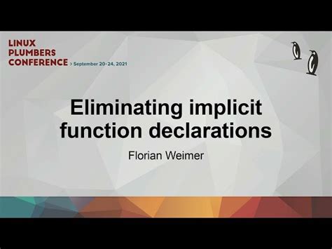 linux plumbers conference talk eliminating implicit function