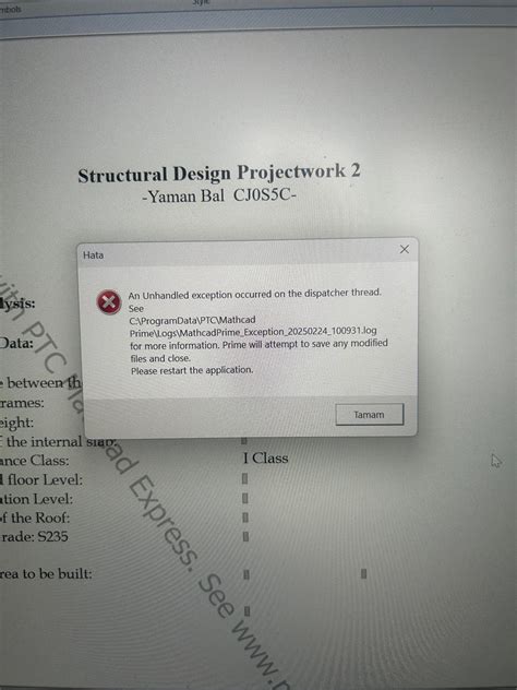 An Unhandled Exception Occurred On The Dispatcher Ptc Community
