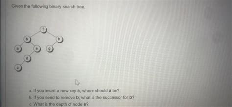 Solved Given Tree A Below Choose TRUE Statement That Chegg Com