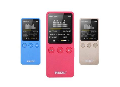 Ruizu X08: Mp3 Player dengan Daya Hidup 200 Jam | BukaReview