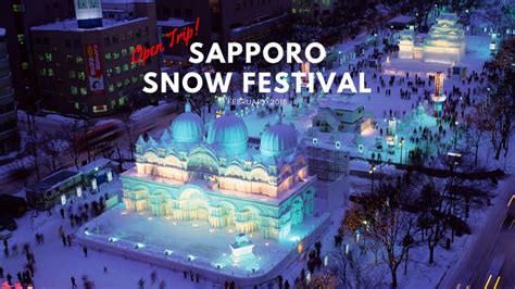 겨울에 꼭 봐야 할 일본 삿포로 눈 축제에 관해서 네이버 블로그