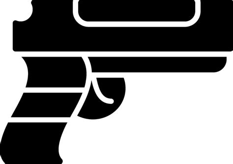 Trigger Glyph Icon 53896523 Vector Art At Vecteezy