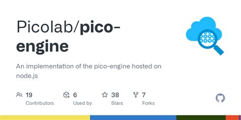 Github Picolabpico Engine An Implementation Of The Pico Engine