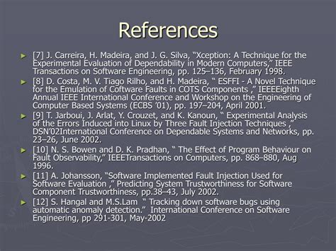 Ppt Software Faults And Fault Injection Models Powerpoint