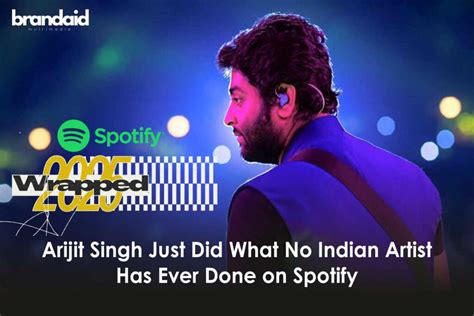 Arijit Singh Just Did What No Indian Artist Has Ever Done On Spotify