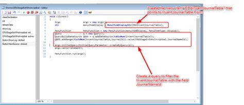 Ax D365fo How To Call Form With Filtered Records Using Code In Ax