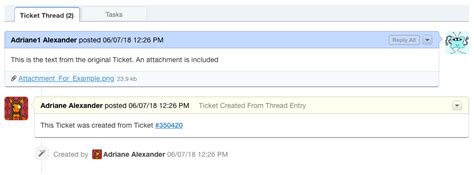 Create Ticket Or Task From Thread Entry — Osticket 1125 Documentation